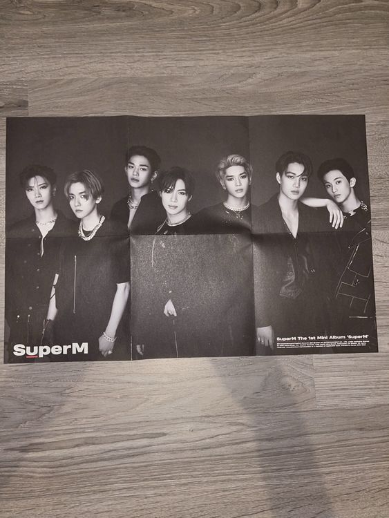 SuperM - The 1st Mini Album - SuperM - Official Poster (Neu (gemäss ...