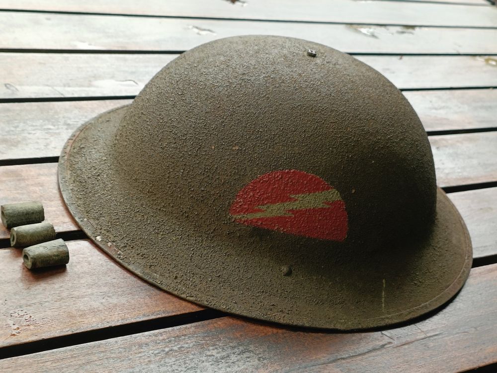 US Army Helm 1.WK / Infanterie Division - original! (Gebraucht) in Brugg AG für CHF 180 – mit ...