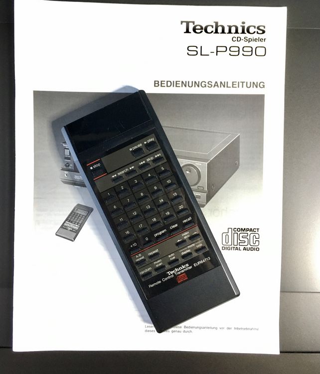TECHNICS SL-P990 CD PLAYER | Kaufen auf Ricardo