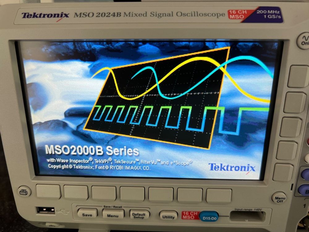 Tektronix Oszilloskop MSO2024B - 4 Kanal 200 MHz (Gebraucht) in ...