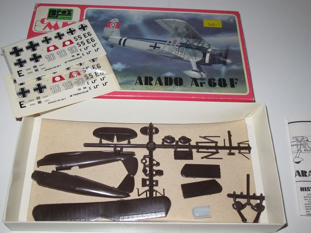 1/72 CMK Arado Ar-68F (Neu (gemäss Beschreibung)) in Oberdorf BL für ...