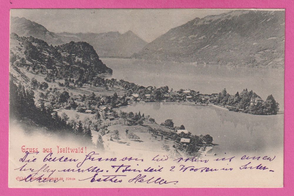 Gruss aus Iseltwald gel 1901 (Gebraucht) in Einsiedeln für CHF 3 – mit Lieferung auf Ricardo kaufen