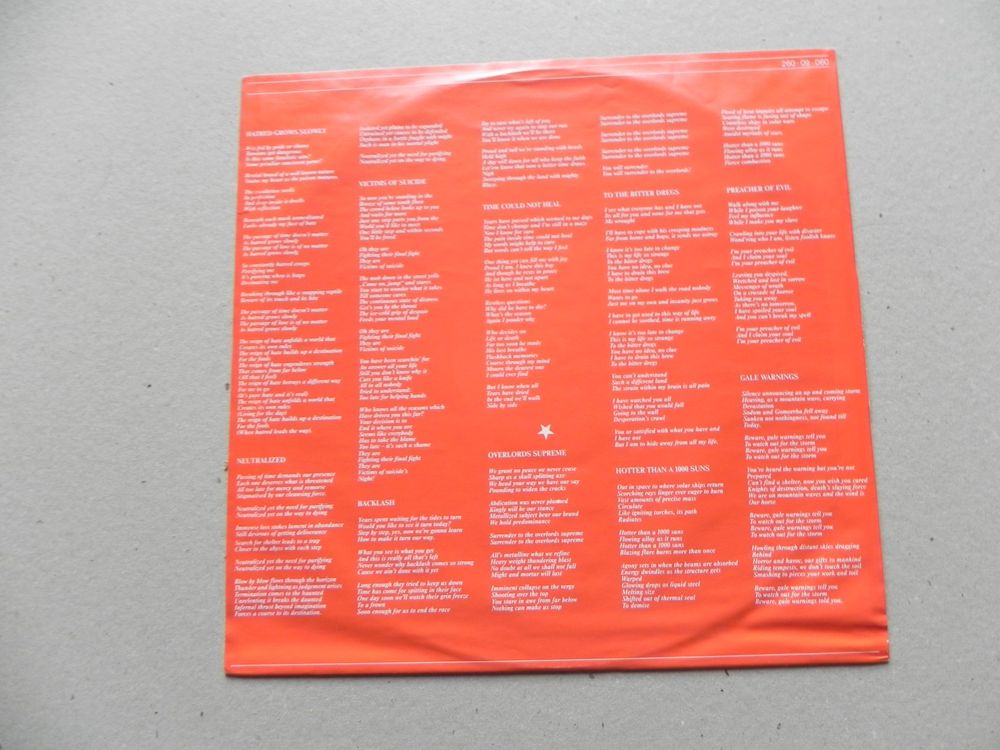 LP Deutschland Heavy Metal Band Talon 1984 Neutralized (Gebraucht) in ...