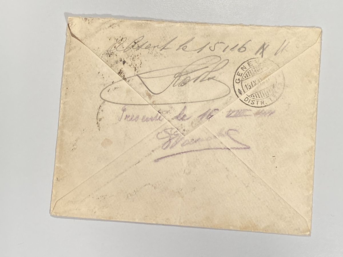 Russland 1911, Briefumschlag, Mockba - Schweiz, Genf, top! (Gebraucht ...