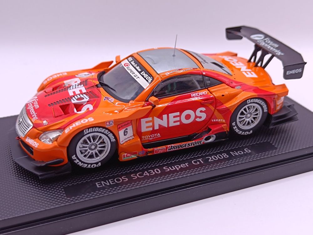 1/43 Super GT 500 ENEOS SC430 Lexus Toyota EBBRO 44054 (Neu und originalverpackt) in ...