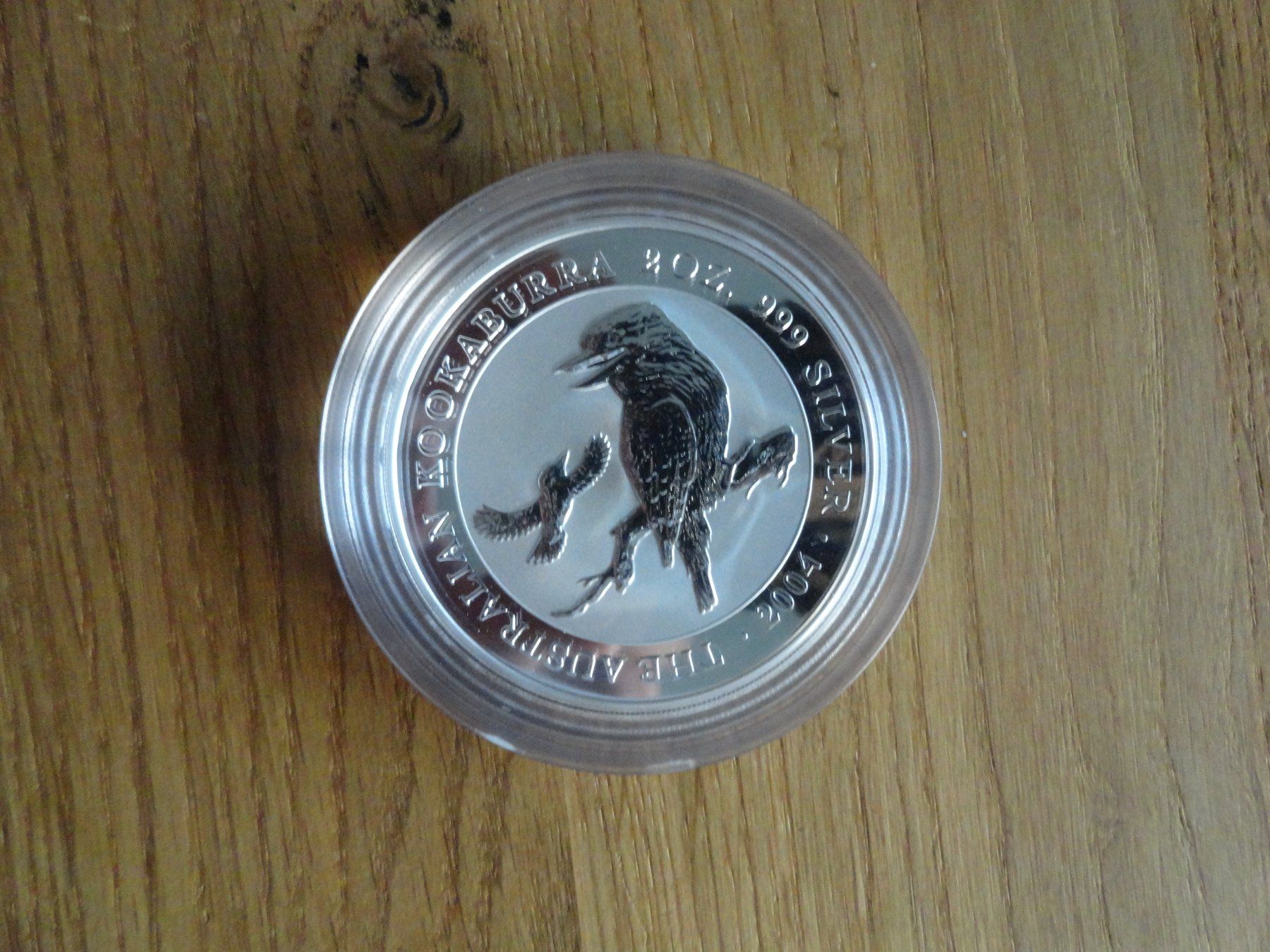 Kookaburra Silbermünze 2 Unzen - 2004 - Top Zustand! (Neu und ...