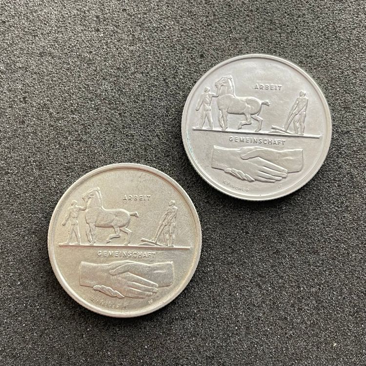 2 x 5 Franken Schweiz Silber Landi 1939 (Gebraucht) in Reitnau für CHF 45 – mit Lieferung auf ...