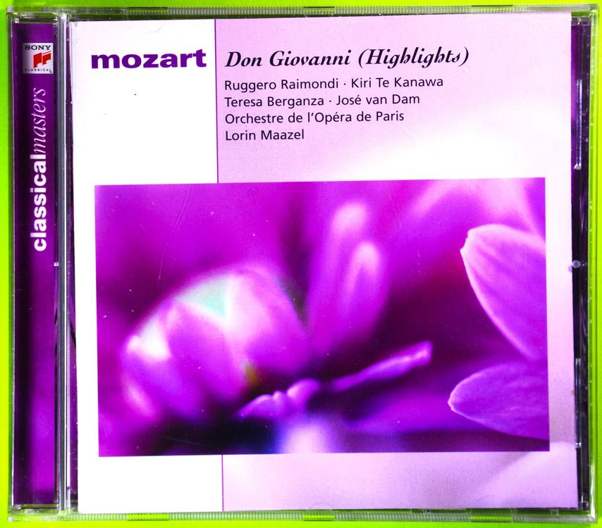 WOLFGANG AMADEUS MOZART / DON GIOVANNI (HIGHLIGHTS) | Kaufen auf Ricardo
