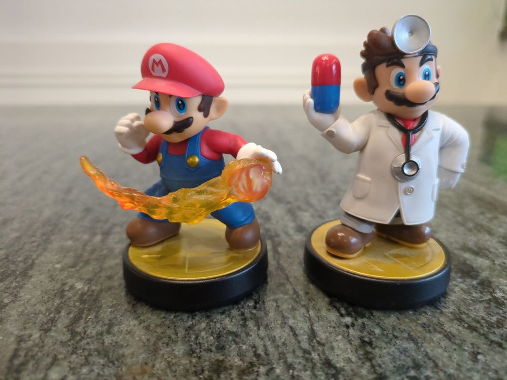 Mario + Dr. Mario Amiibo Figuren (Gebraucht) in Brunnen für CHF 20 – mit Lieferung auf Ricardo ...