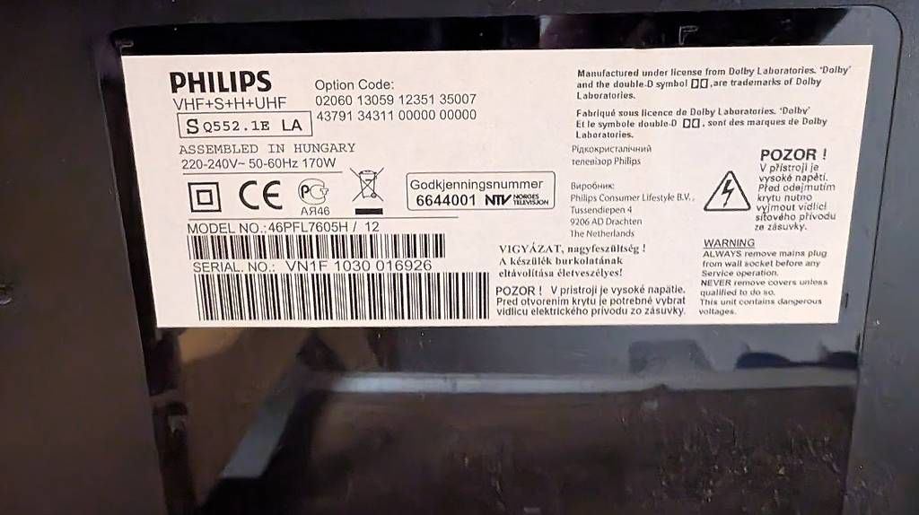 Philips 46 Zoll LED TV mit Ambilight (46PFL7605H) ?TOP (Gebraucht) in ...