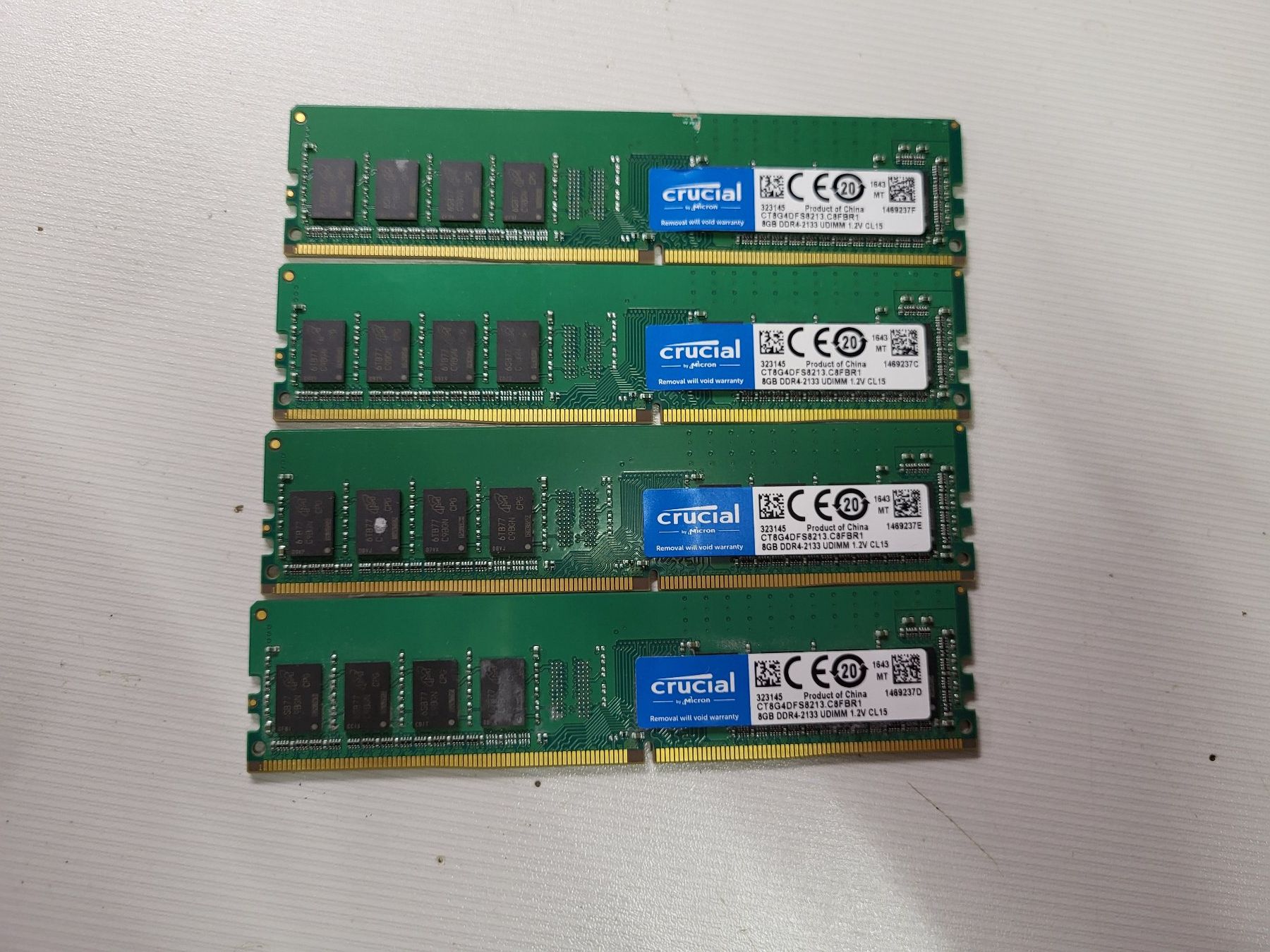 Crucial 32GB (4x8GB) 2133MHZ DDR4 Ram (Gebraucht) in Unterengstringen ...