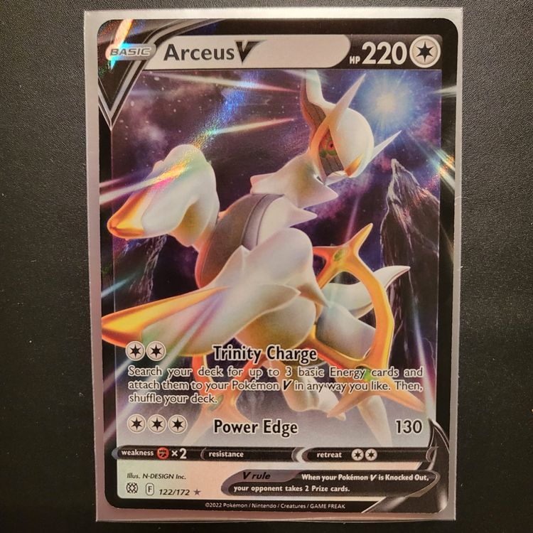 ARCEUS V POKEMONKARTE | Kaufen auf Ricardo