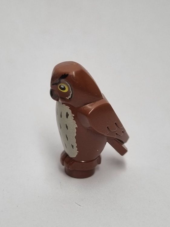 LEGO 92084pb01 Owl, Angular Features with Black Beak | Kaufen auf Ricardo