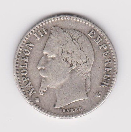 France 50 Centimes 1867 A Napoleon III (Gebraucht) in WilSG für CHF 13 – mit Lieferung auf ...