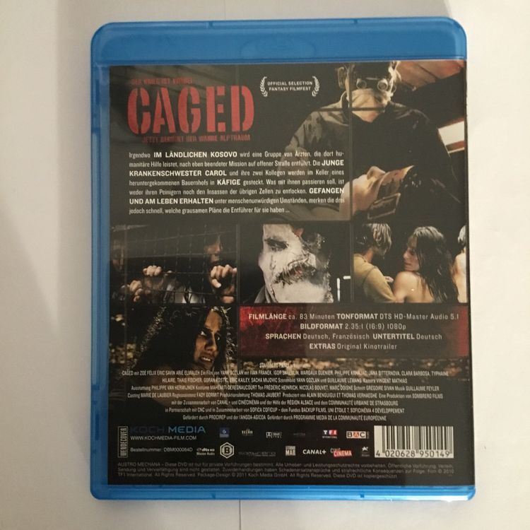 📀 Caged Blu Ray - Rarität 📀 (Neu (gemäss Beschreibung)) in Blauen für CHF 8.9 – mit Lieferung ...
