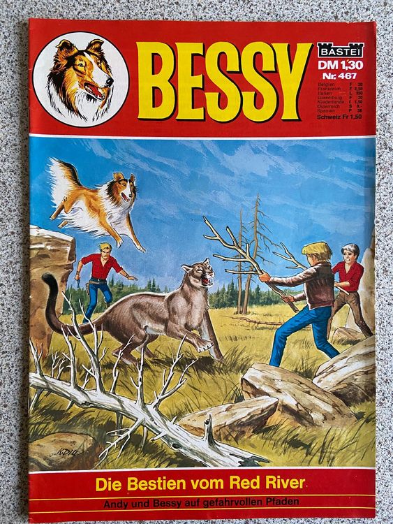 Comic Hefte Bessy Nr. 467, 468, (Gebraucht) in Böckten für CHF 5 – mit ...