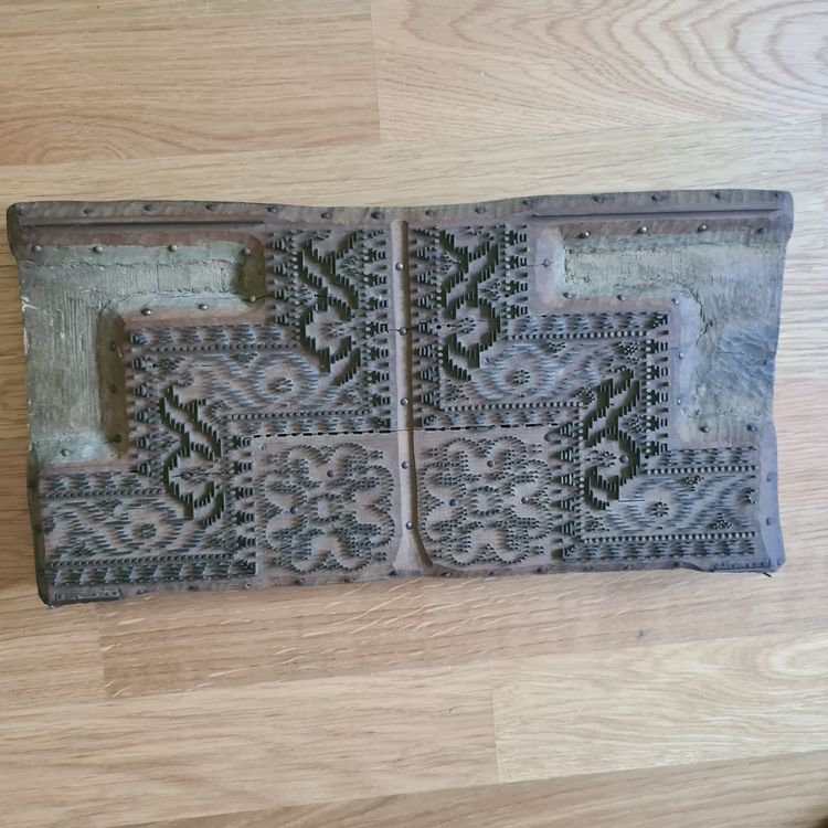 Alte Model Druckform Modelholz Modeldruck Handarbeit (Gebraucht) in ...