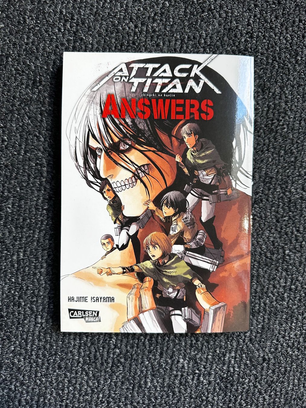 Attack on Titan Answers - Manga, Top Zustand! (Gebraucht) in Grafstal ...