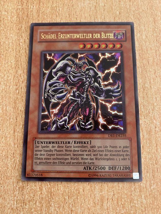 Schädel-Erzunterweltler der Blitze DR1-DE235 Ultra Rare (Gebraucht) in Reinach BL für CHF 8 ...