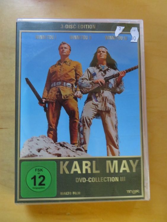 Karl May DVD 3 - Winnetou 1/2/3 - Tobis Film (Gebraucht) in Sirnach für ...