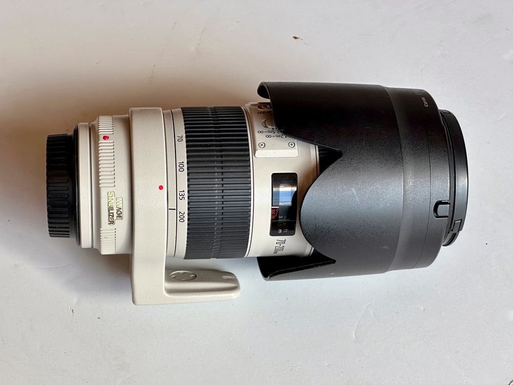 CANON ZOOM LENS EF 70-200mm 1:2.8 L IS II USM + UV-FILTER (Gebraucht ...