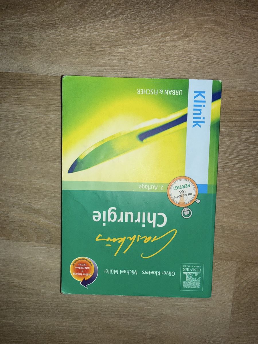 Chirurgie, Klinik, 2. Auflage, Urban & Fischer, Top Zustand (Gebraucht ...