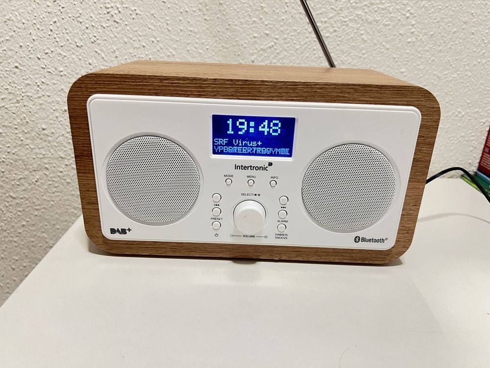 Intertronic DAB+ Radio mit Bluetooth (Gebraucht) in Winterthur für CHF ...
