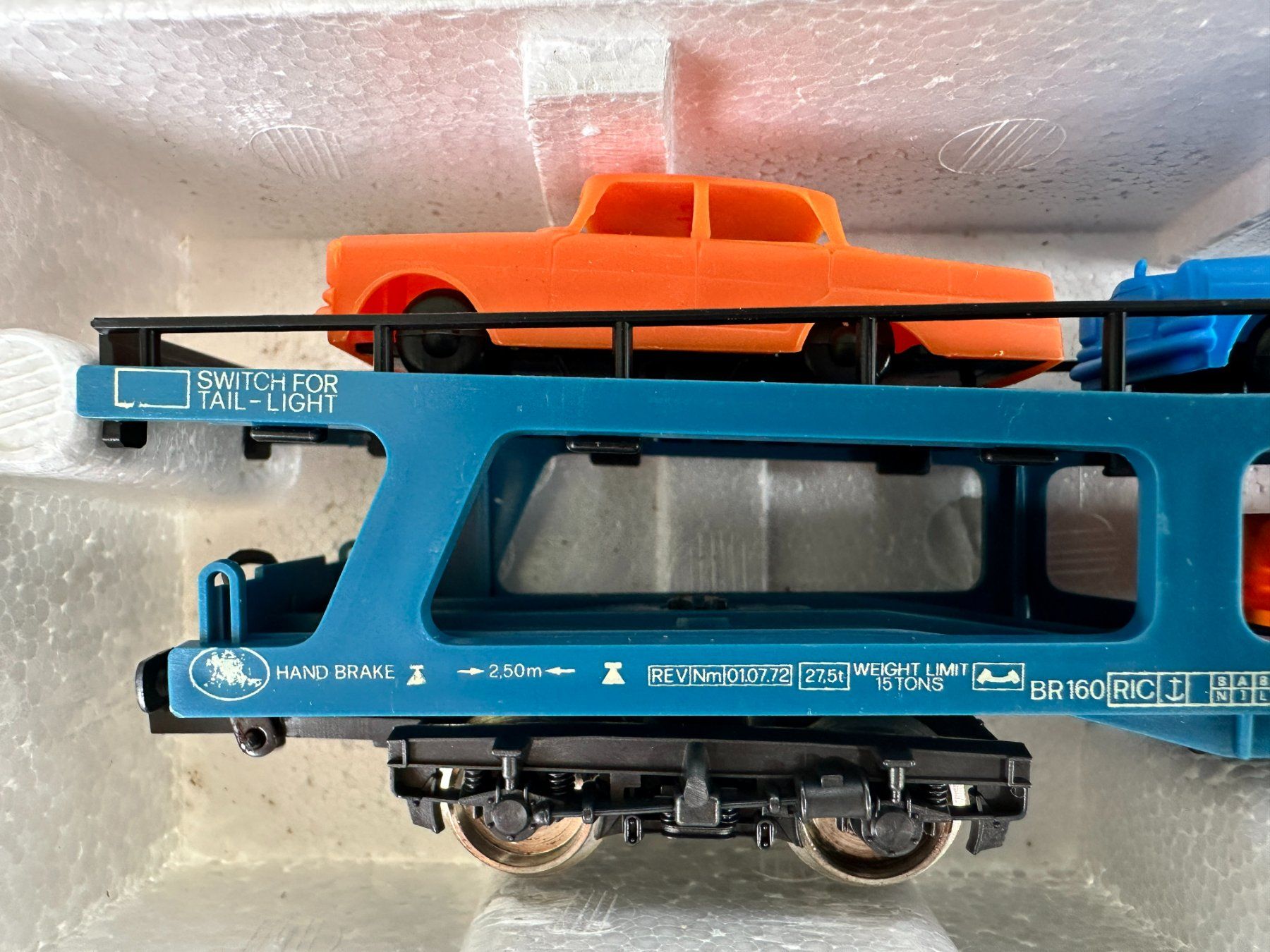 Lima 9053 H0 Motorail mit 6 Autos OVP Sammlerobjekt (Neu und ...