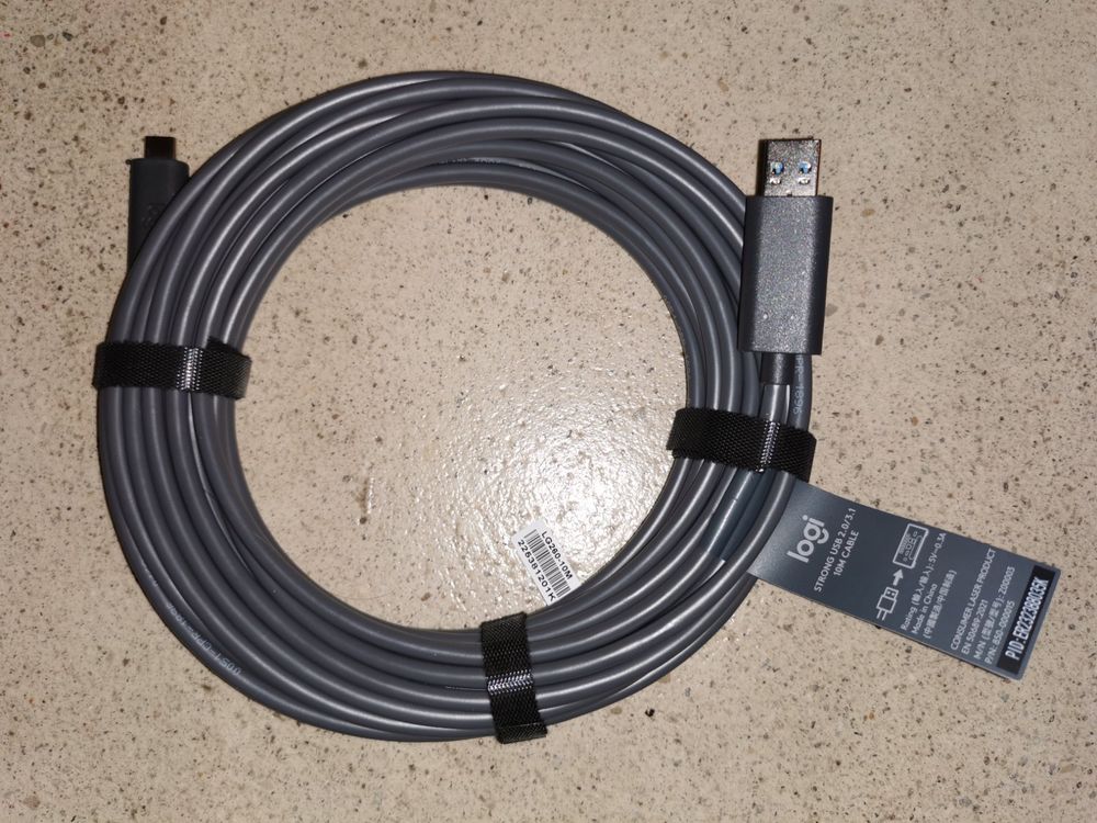 10M STRONG USB 3.1 CABLE von LOGITECH - Neu und OVP | Kaufen auf Ricardo