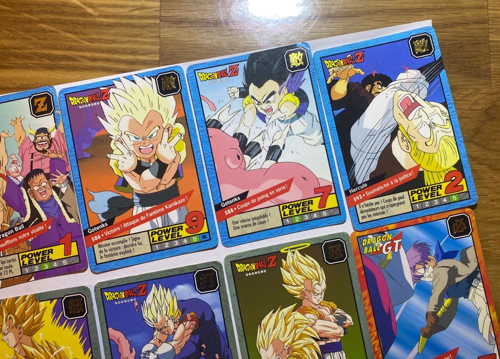 10 cartes Dragon Ball Carddass Grand Combat Super Battle | Kaufen auf ...