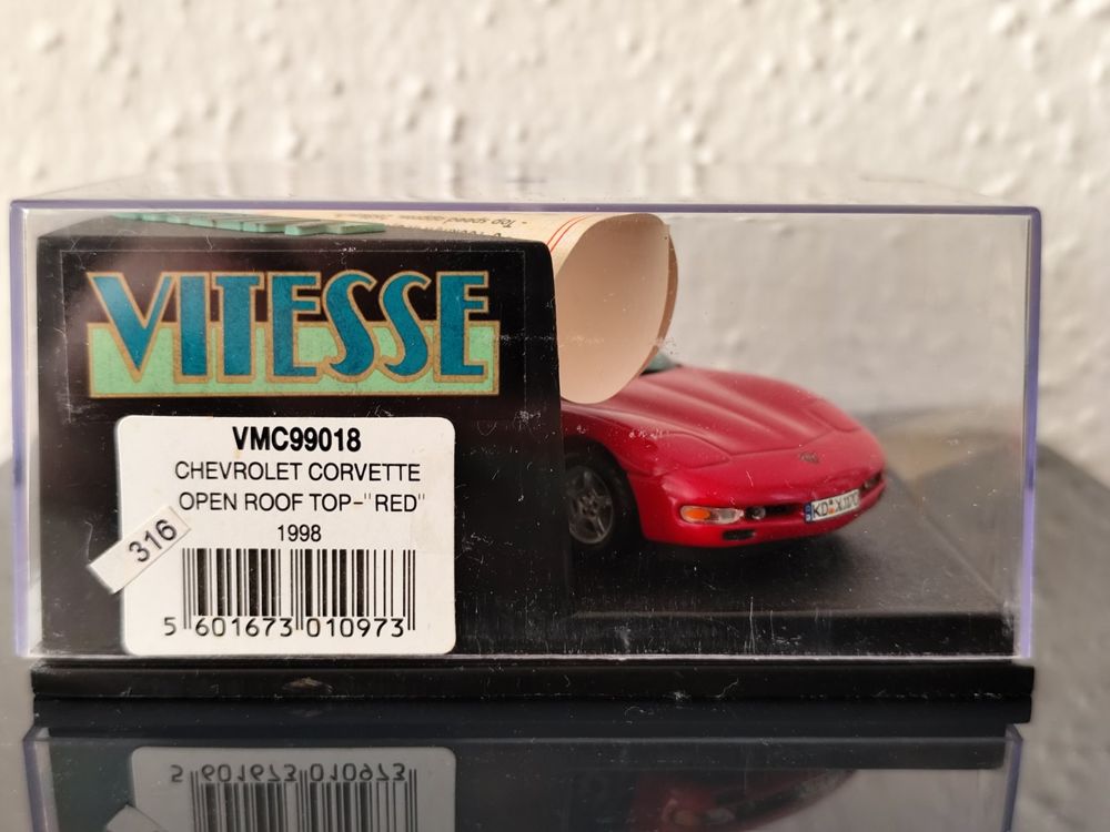 Chevrolet / Corvette C5 open roof top / Rot / 1998 / OVP / | Acheter ...