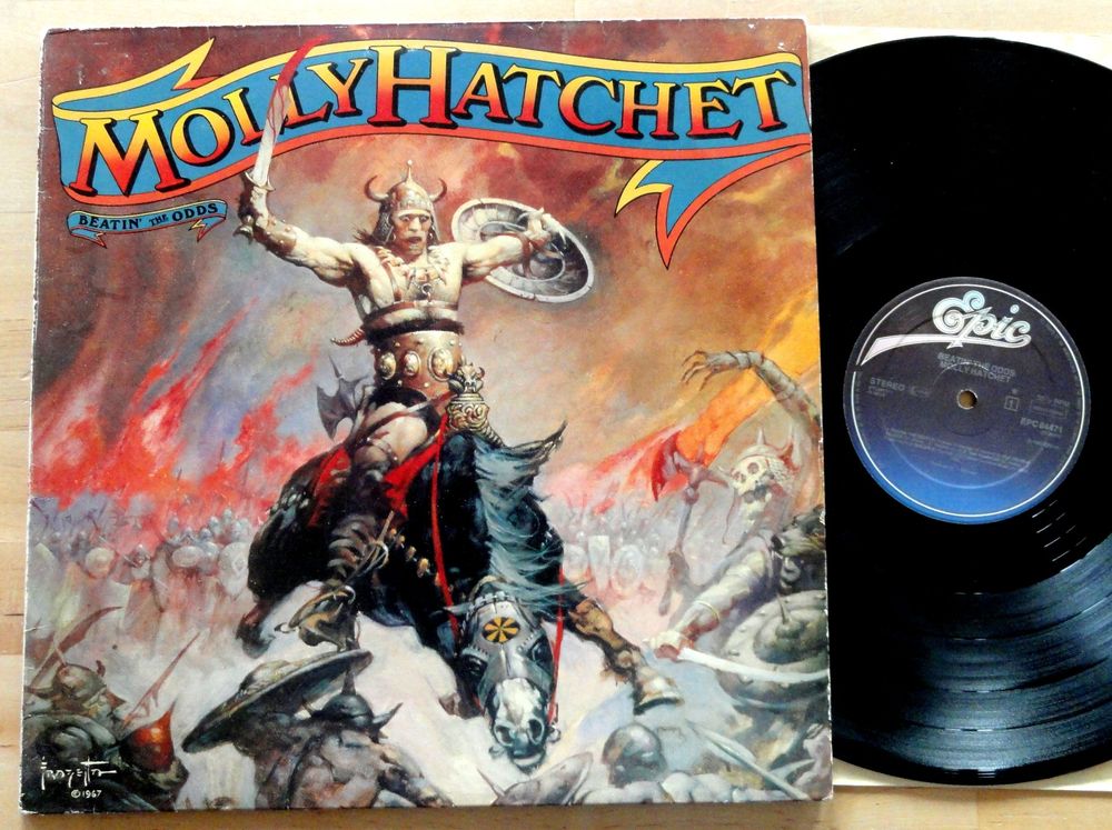 LP MOLLY HATCHET beatin' the odds EPC 84471 NL 1980 HEAVY | Kaufen auf ...