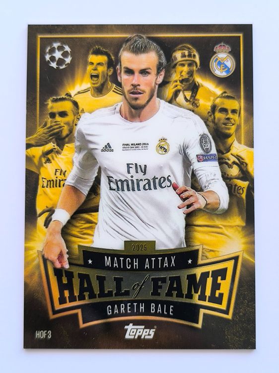 Match Attax 25/26 - Hall of Fame - Gareth Bale - HOF3 (Gebraucht) in ...