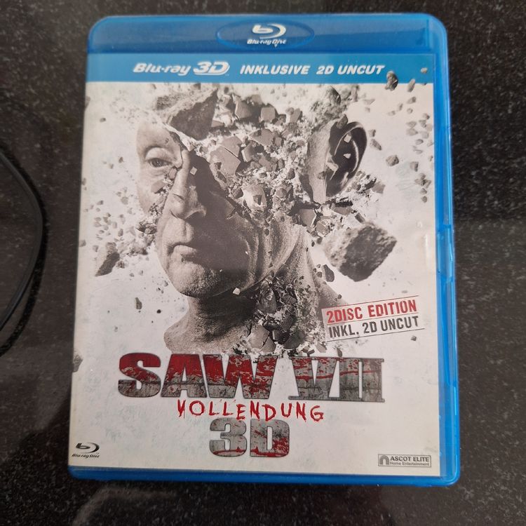 Saw VII 3D Blu-ray inklusive 2D uncut (Gebraucht) in Wittenbach für CHF 1 – mit Lieferung auf ...