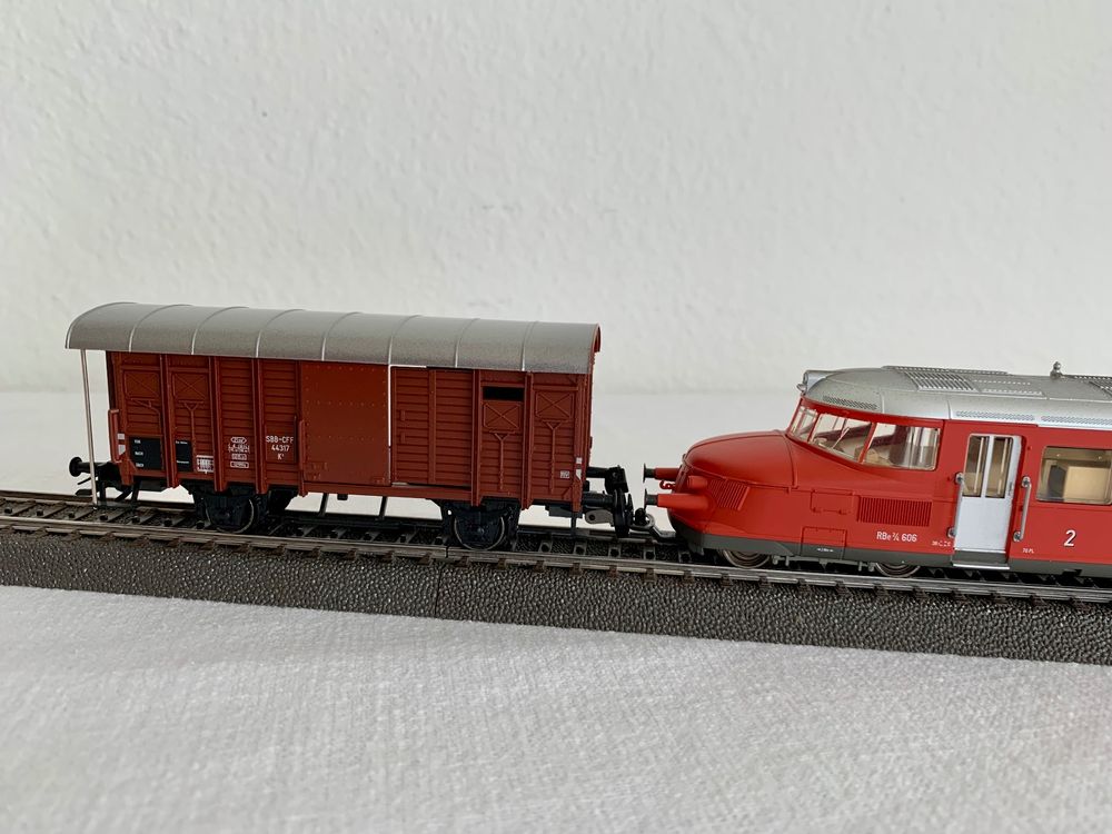 Märklin 37866 Triebwagen RBe 2/4 Roter Pfeil Digital mfx (Gebraucht) in ...