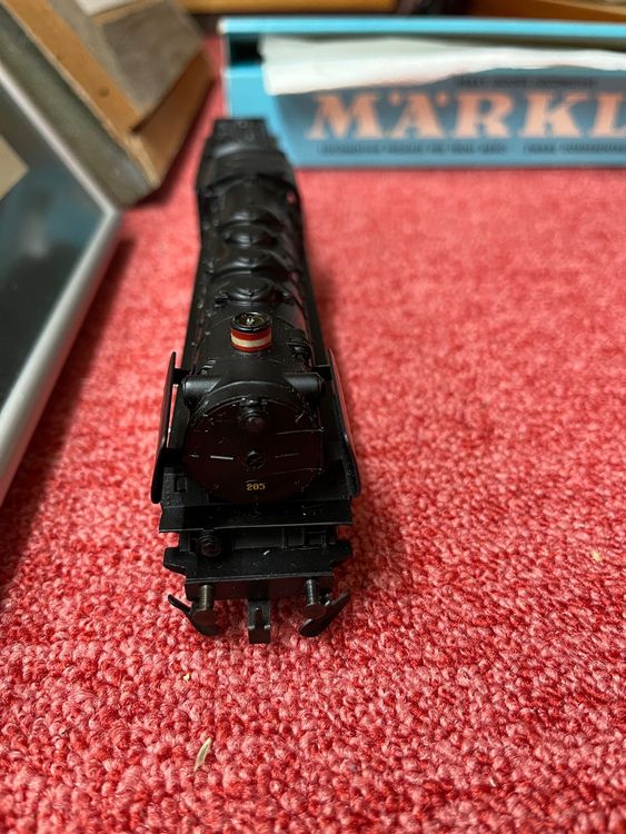 Märklin 3045 seltene dänische Dampflok 205 DSB OVP von 1967 | Kaufen ...