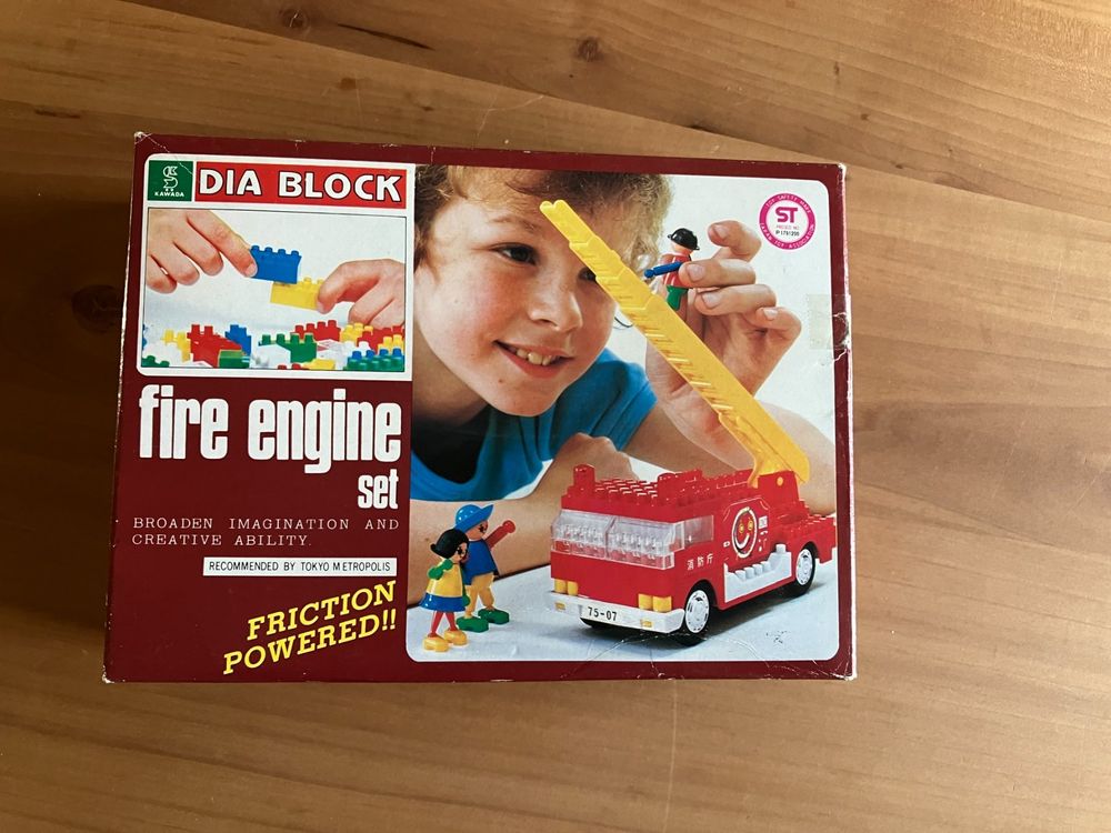 Kawada DIA BLOCK fire engine set | Kaufen auf Ricardo