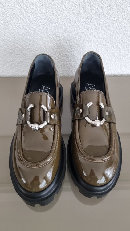 Loafer AGL Modell Monique grün 37 (Neu und originalverpackt) in ...