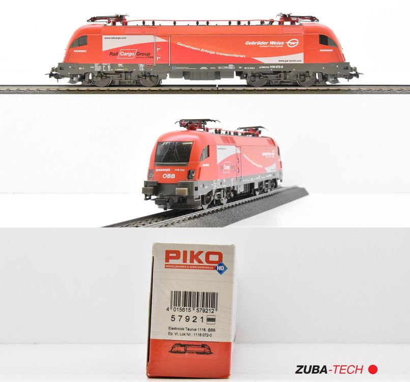 Piko 57921 E-Lok Taurus Rh 1116 ÖBB, H0 GS digital mit OVP (Gebraucht ...