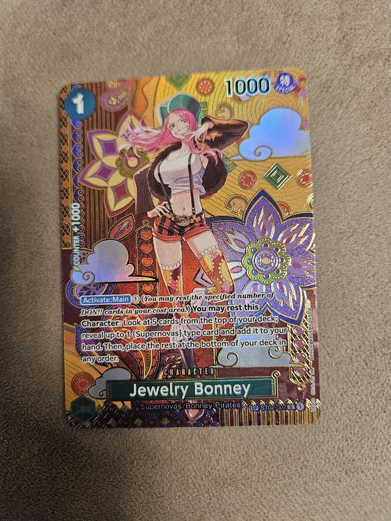 One Piece Karte Jewelry Bonney ST02-007 (Neu (gemäss Beschreibung)) in Düdingen für CHF 100 ...