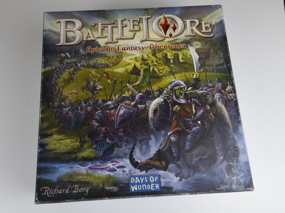 BattleLore 1.Edition Epische Fantasy Abenteuer Richard Borg | Kaufen ...