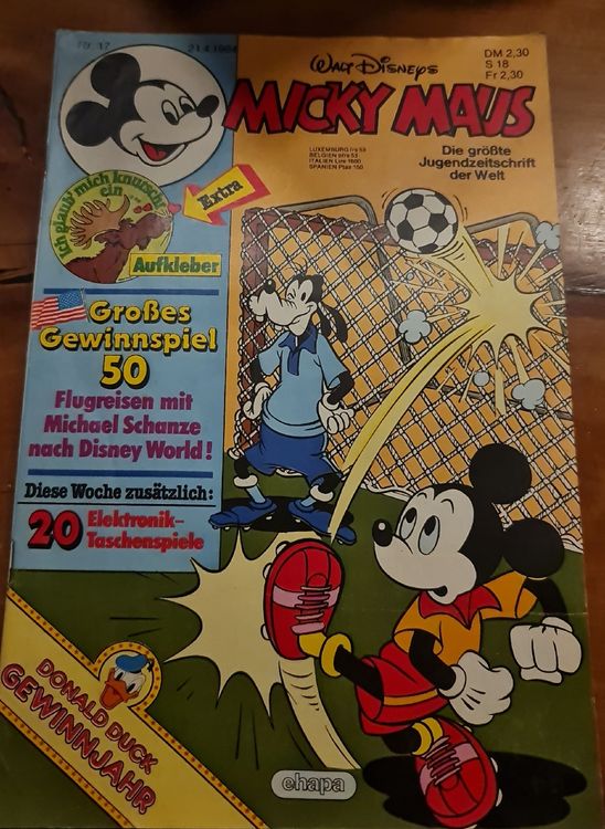 Micky Maus Heft - Seltenes Sammlerstück aus den 90ern! (Gebraucht) in ...