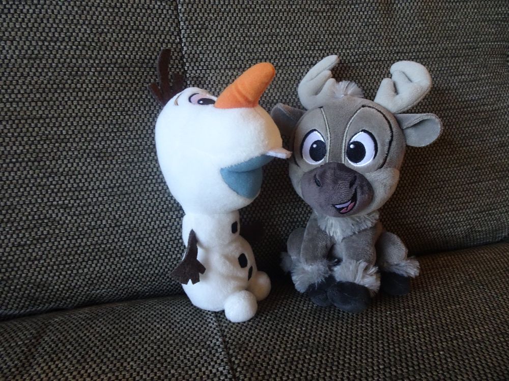 Disney Plüschtiere Sullivan, Mike, Nemo, Olaf, Sven (Gebraucht) in ...