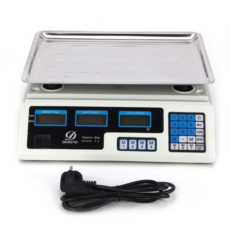 Digitalwaage 30kg/5g Preiswaage Obstwaag | Kaufen auf Ricardo