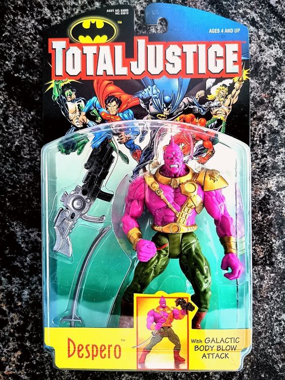 Despero 1996 Vintage Action Figur Total Justice DC Comics (Neu und ...
