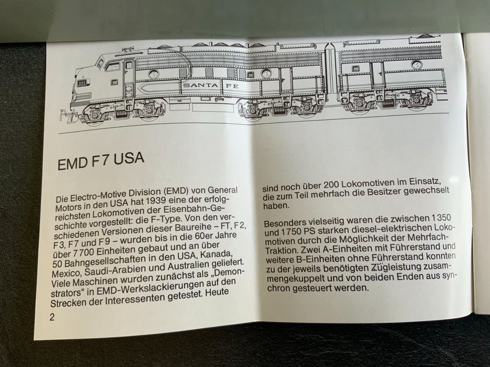 Märklin 3662 Dieselelektrische GM EMD F7 3-Teilig USA (Neu (gemäss ...