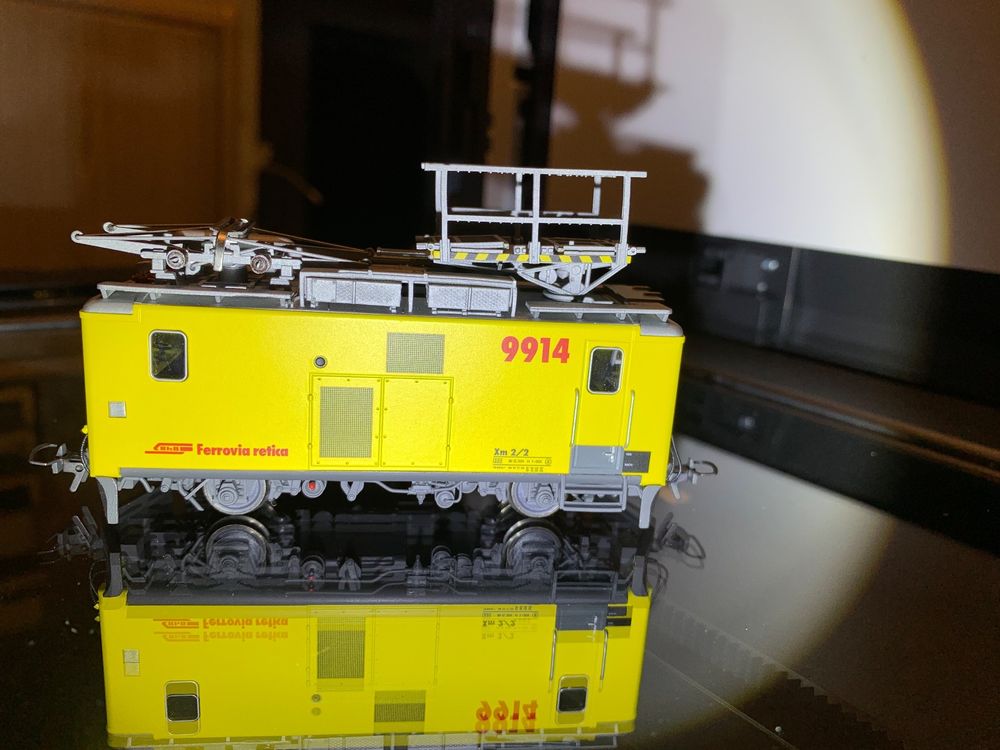 Bemo "Metal Collection" RhB Xm 2/2 Nr. 9914 Turmtriebwagen (Neu und ...