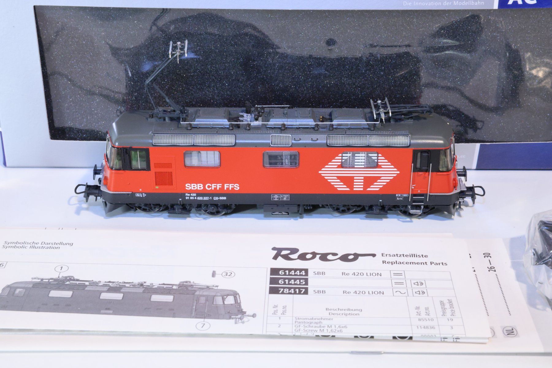 SBB Re 420 227 Lion Roco 78415 - lesen! (Neu (gemäss Beschreibung)) in ...