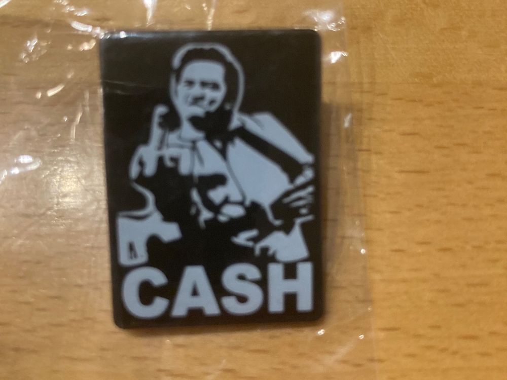 Johnny Cash Pin Anstecker Metal Rock Punk Band (Neu (gemäss ...