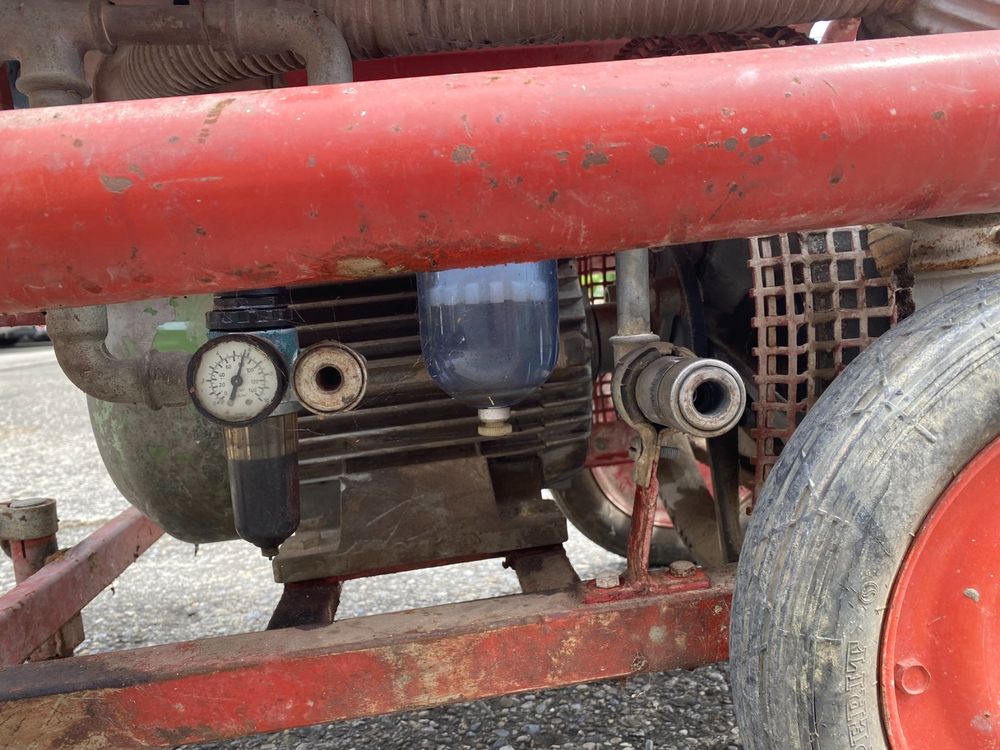 Druckluft Kompressor "HILTI" D-K 550 / 380 Volt / Bauj. 1973 (Gebraucht ...